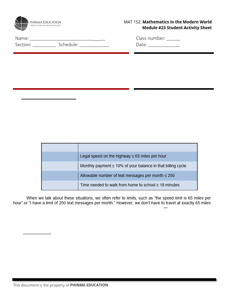 Mat 152 Sas 23 Pdf Inequality Mathematics Mathematics