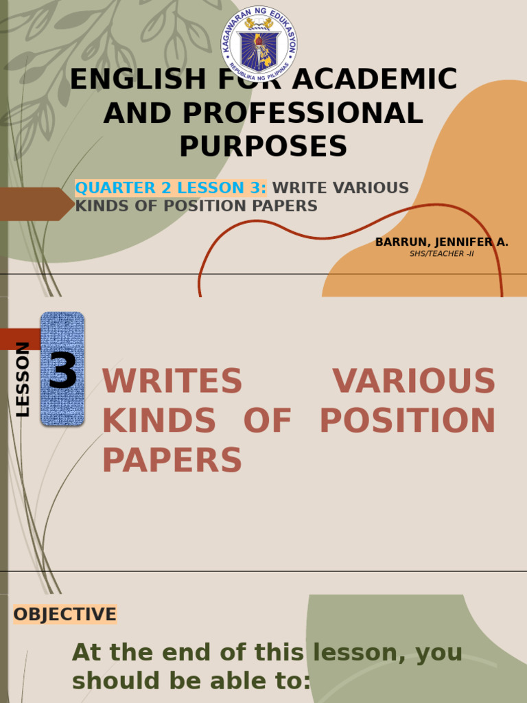 LESSON-3 | PDF | Fallacy | Argument