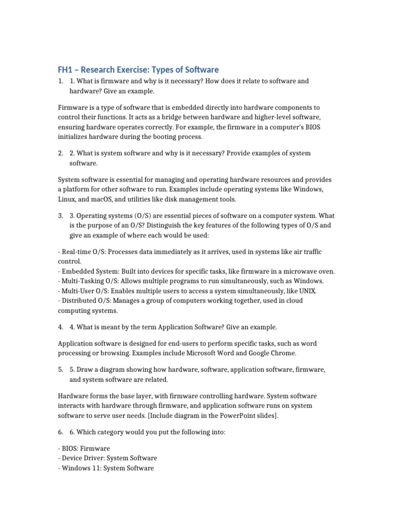 Software_Types_Research_Exercise (1) | PDF | Software | System Software