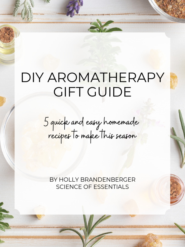 Aromatherapy DIY | PDF | Teaspoon | Essential Oil