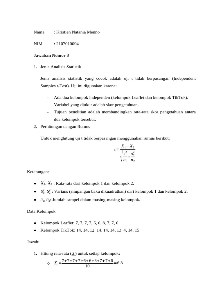 Nomor_3_Independent_Sample_T-Test_Rumus[1] | PDF