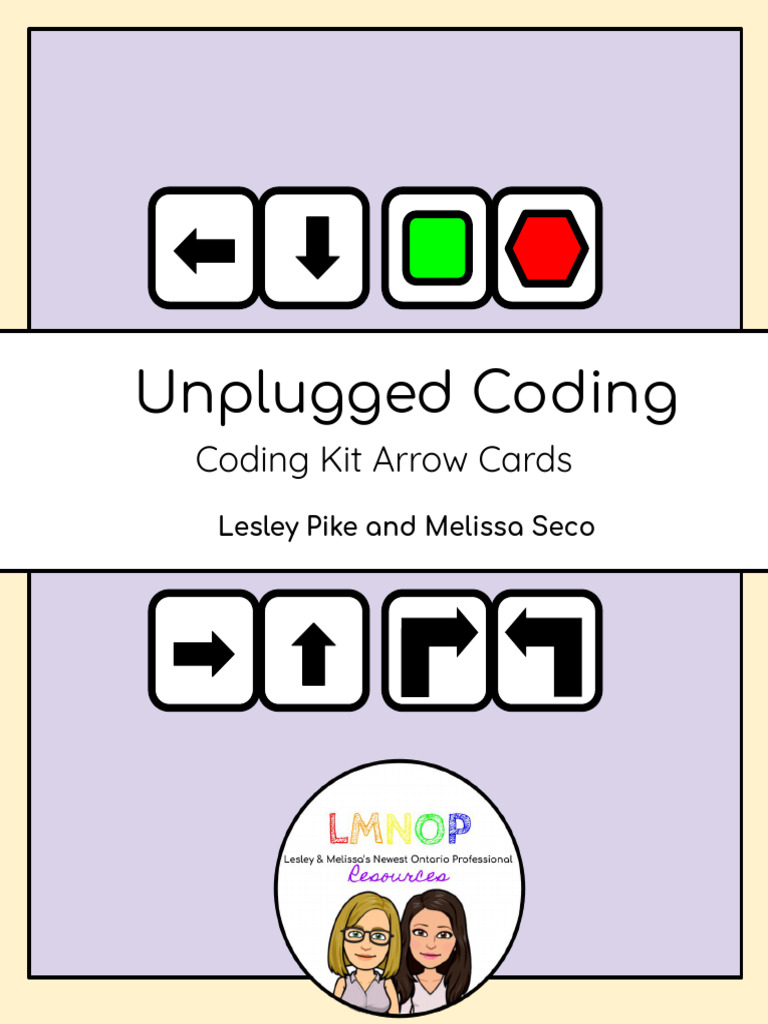 Unplugged Coding Kit Cards Guide | PDF