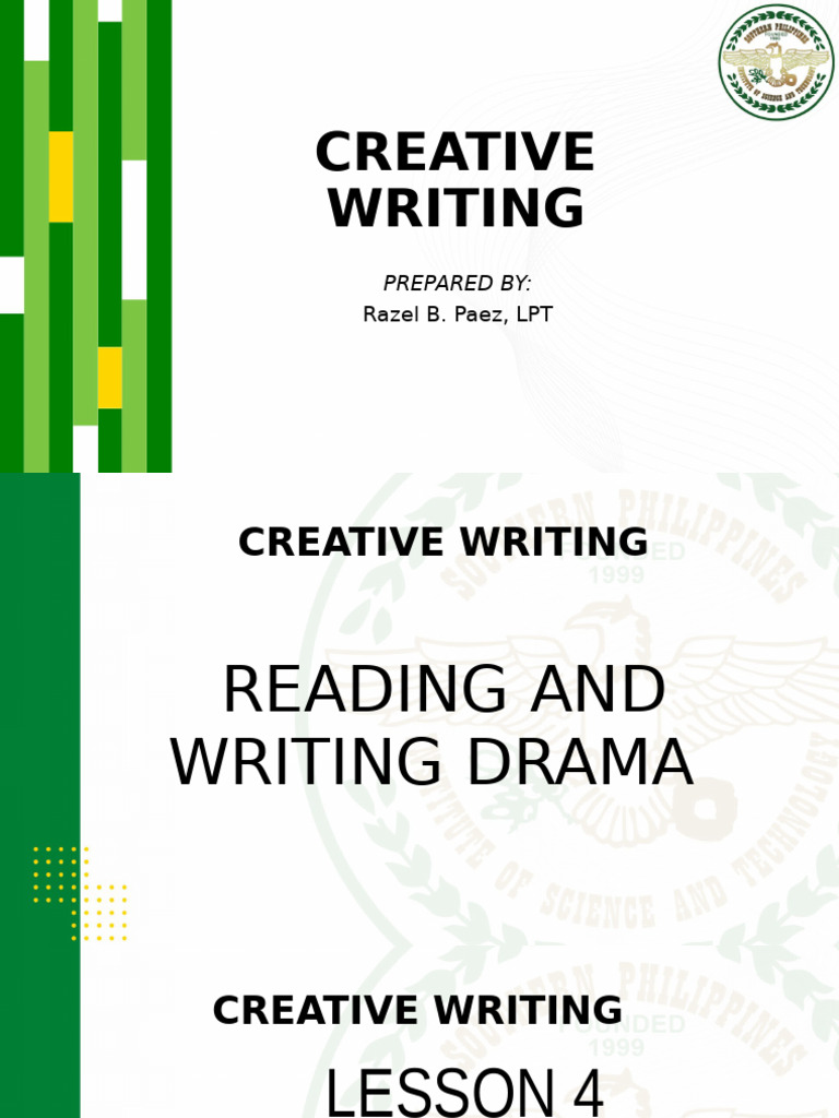 Creative Writing PPT Met4 Lesson4 | PDF
