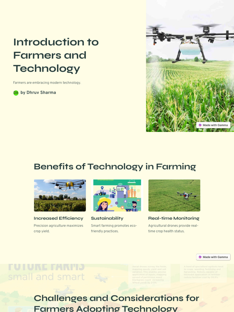 Introduction-to-Farmers-and-Technology | PDF