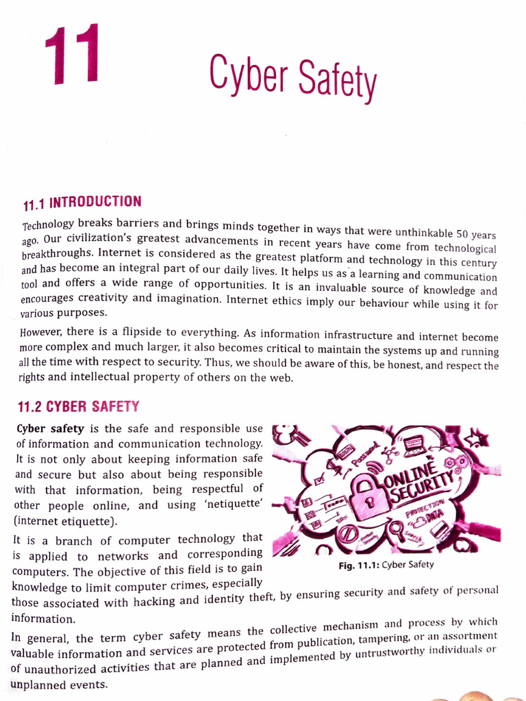 CH-11 Cyber Safety | PDF