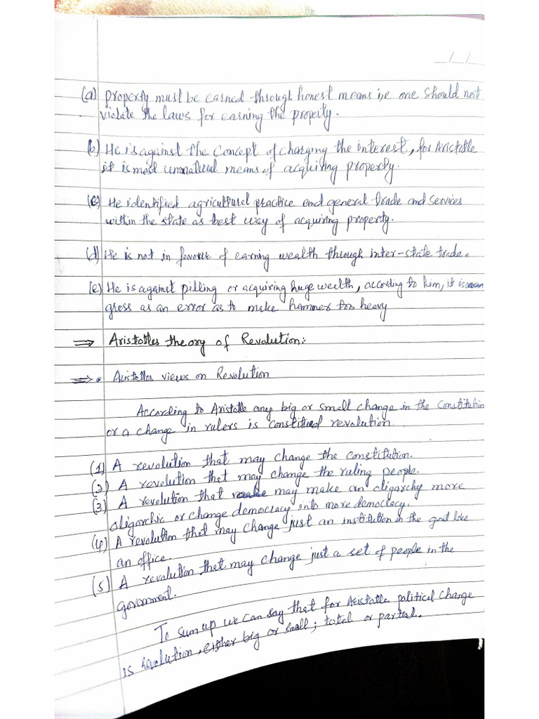 Theory of Revolution | PDF