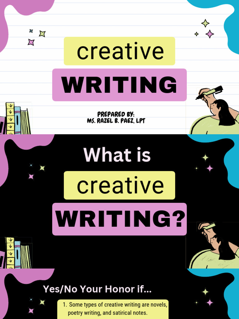 CREATIVE-WRITING-LESSON-1 | PDF | Creative Writing | Poetry
