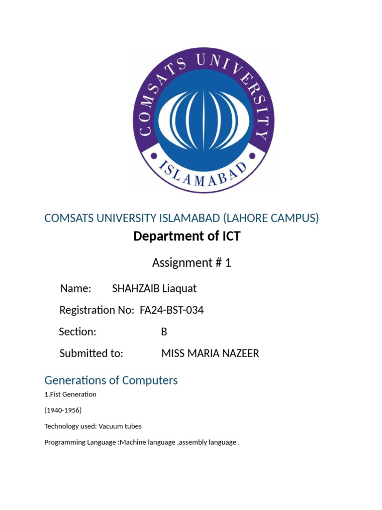 FA-BST-2024-034-1 | PDF | Computer Data Storage | Input/Output