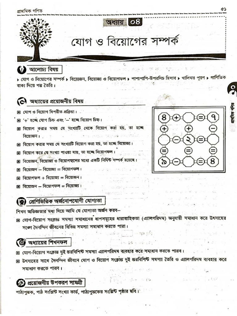 Chapter - Class 3 Math | PDF