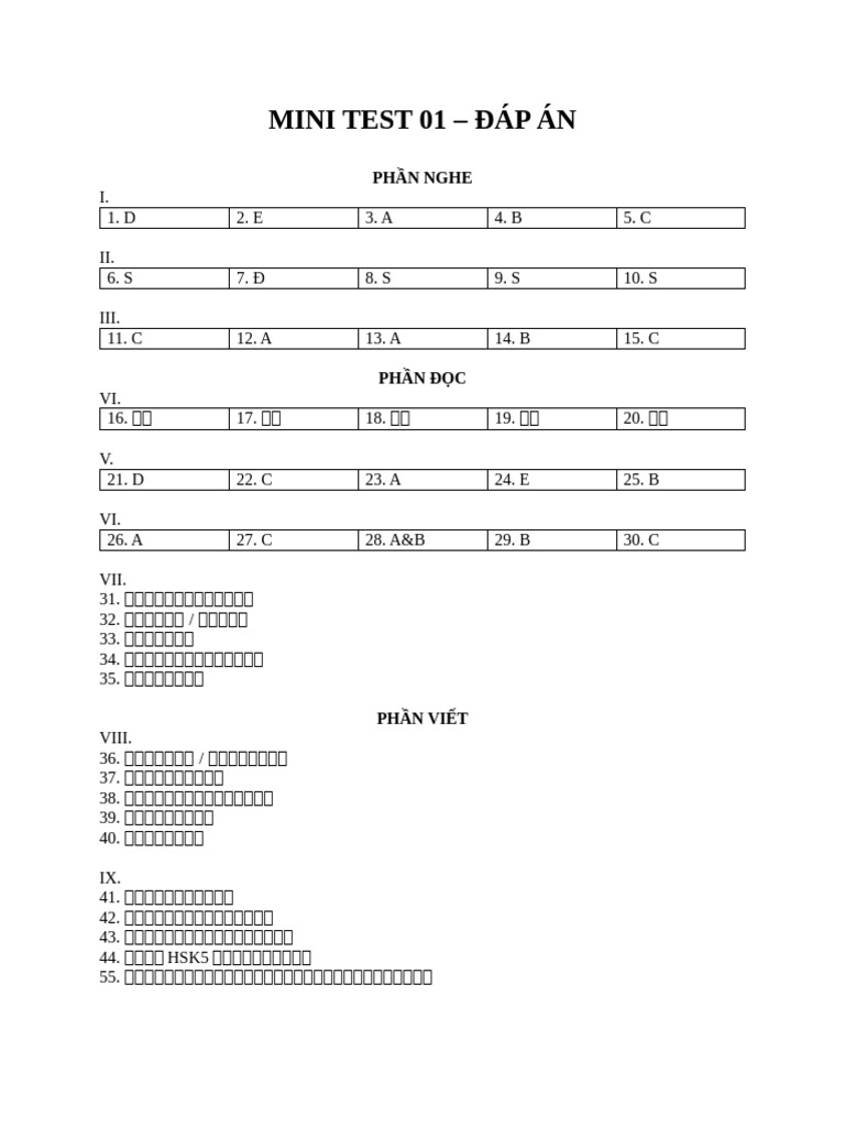 Mini Test 01 Đa Pdf