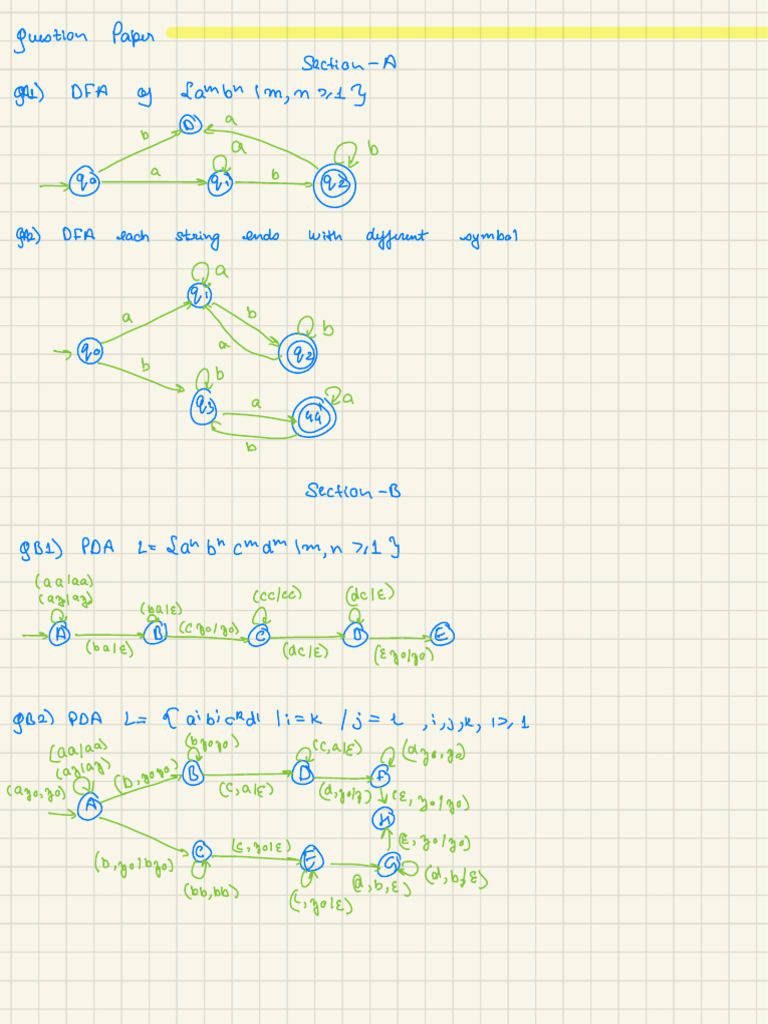 Automata Assignments 2 | PDF