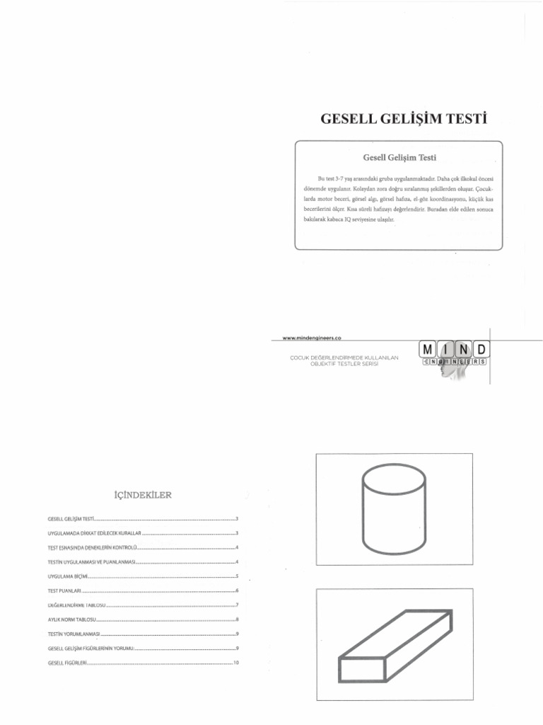 Gesell Gelisim Testi | PDF