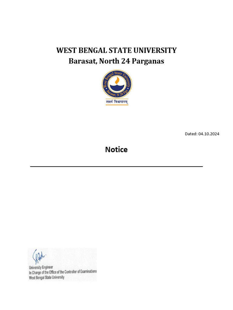 Notice For Practical Examination Semester - II, 2024 (NEP) | PDF