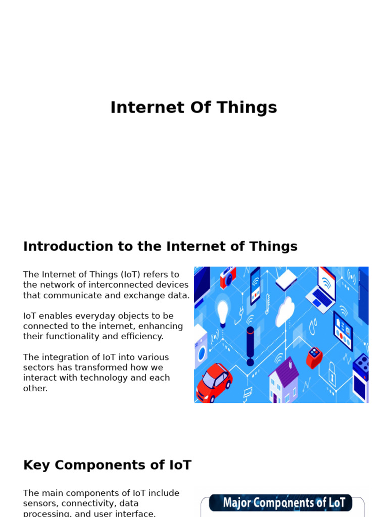 Understanding the Internet of Things | PDF | Internet Of Things | Internet