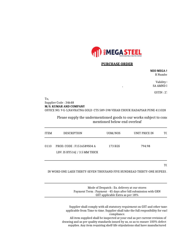 Neo Mega Steel | PDF