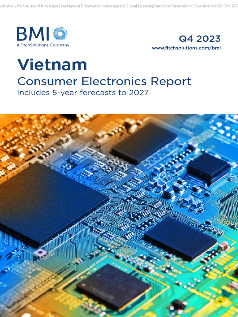 Vietnam Consumer Electronics Report | PDF | Personal Computers | Smartphone