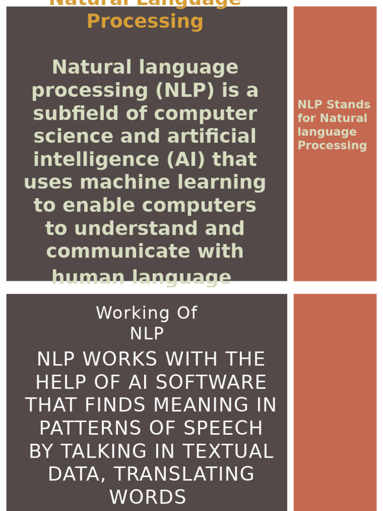 Natural Language Processing | PDF