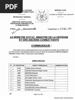 Fiche de Renseignements Cefore | PDF