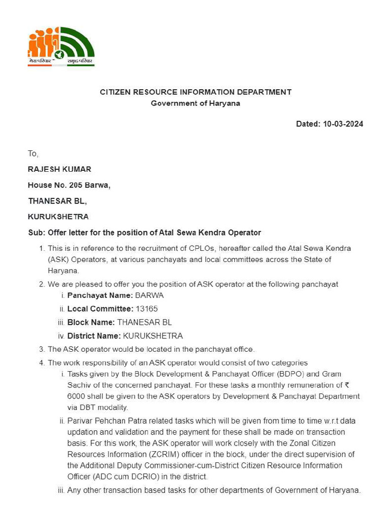 Offerletter22 Compressed | PDF