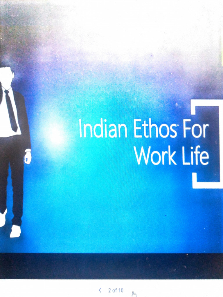 Indian Ethos in Management Principles | PDF | Ātman (Hinduism) | Indian ...