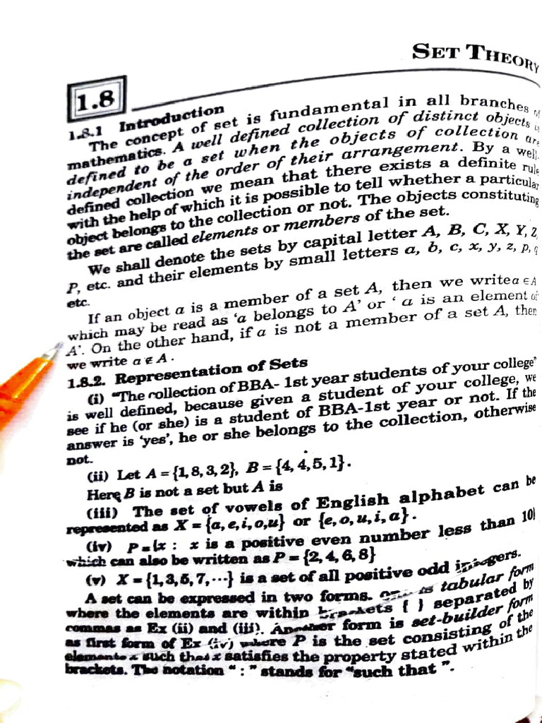 Set theory | PDF | Mathematical Concepts | Mathematical Logic Set theory | PDF | Mathematical Concepts | Mathematical Logic