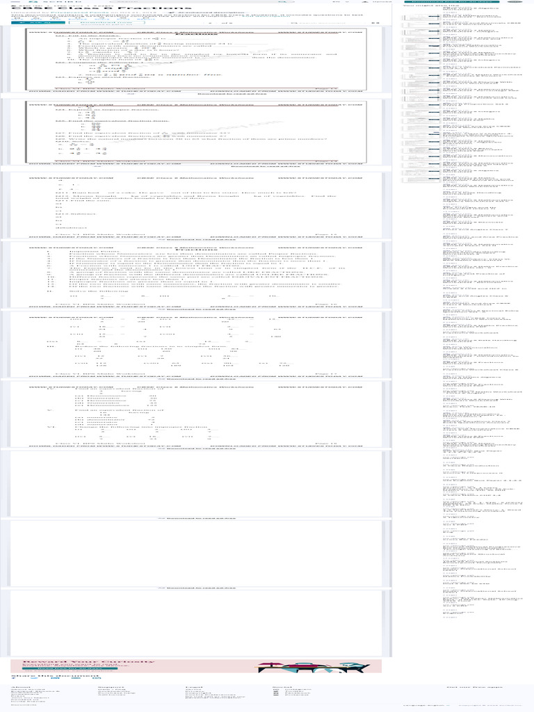 Cbse Class 6 Fractions Pdf Fraction Mathematics Arithmetic Pdf