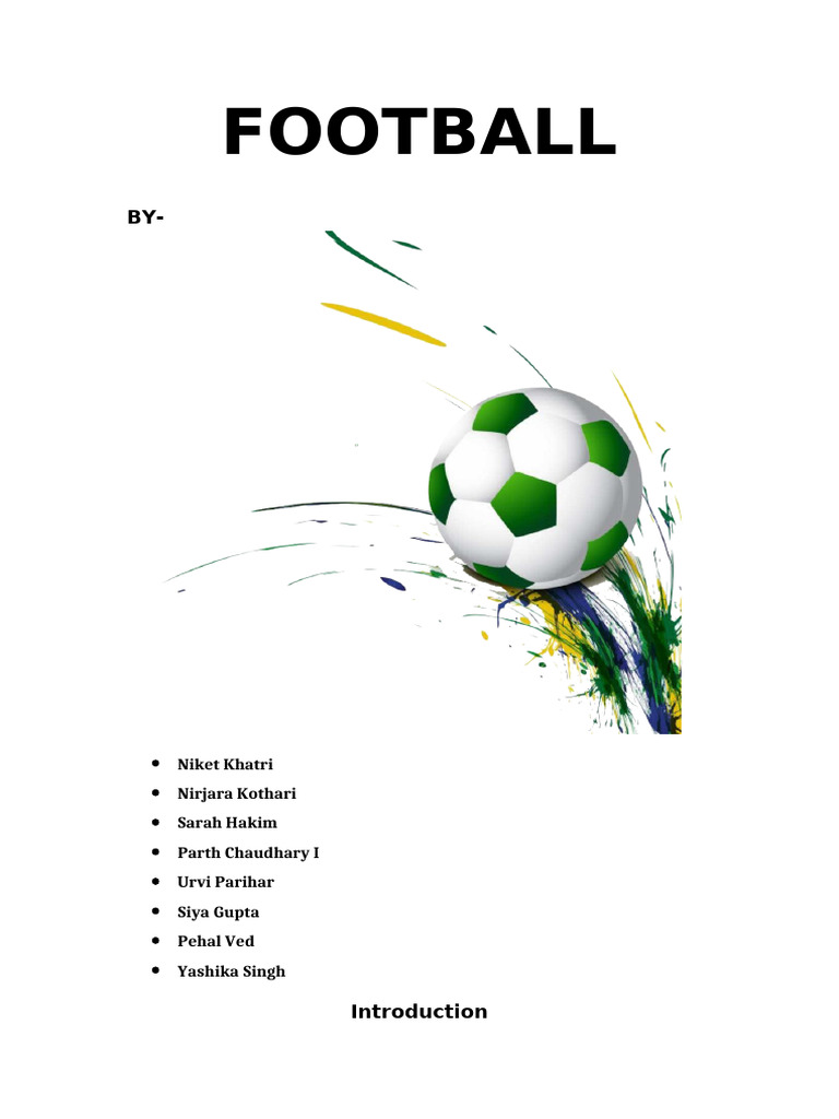 HPE Football File | PDF | Association Football | Sports Rules And ...