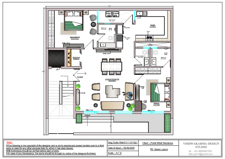 R3 - Space Layout | PDF | Home | Room