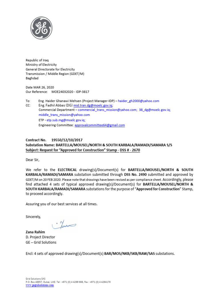 Cover Letter IDP2318-DSS-2670-AFC | PDF