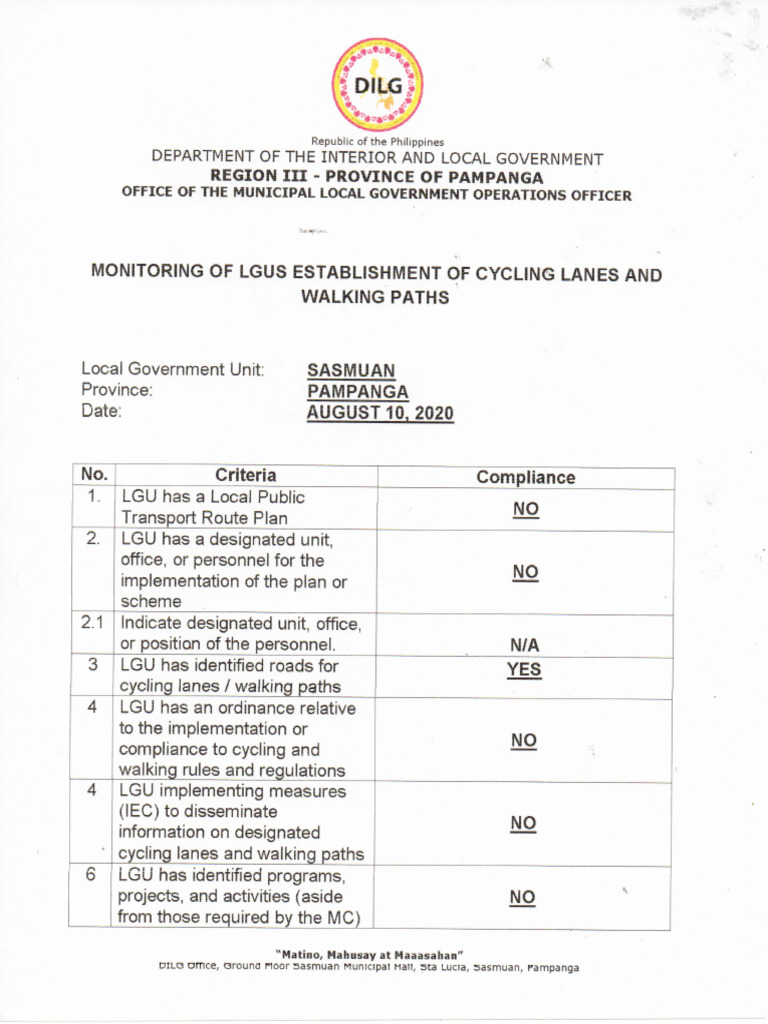 Sasmuan Annex A | PDF