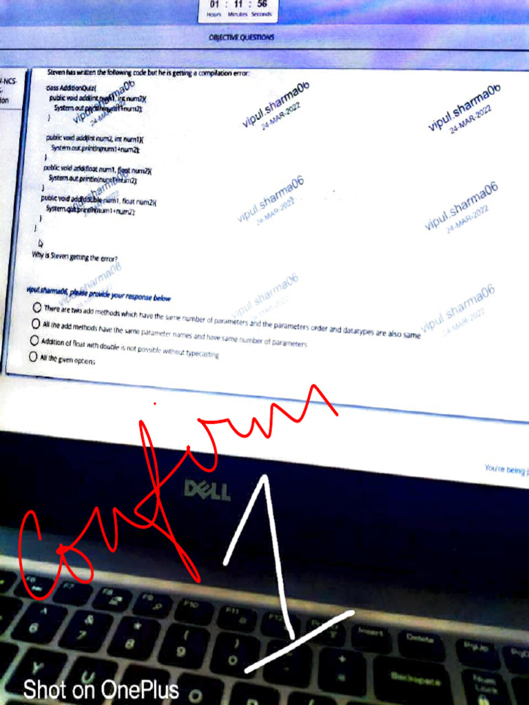 Java Programming Error Quiz | PDF | Parameter (Computer Programming) | Computer Programming