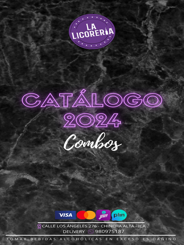 Catálogo Combos Dic 24 - La Lico | PDF | Destilación | Bebidas alcohólicas