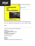 An Overview of Land Evaluation and Land Use Planning | PDF ...