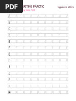 Lucida Handwriting Practice | PDF