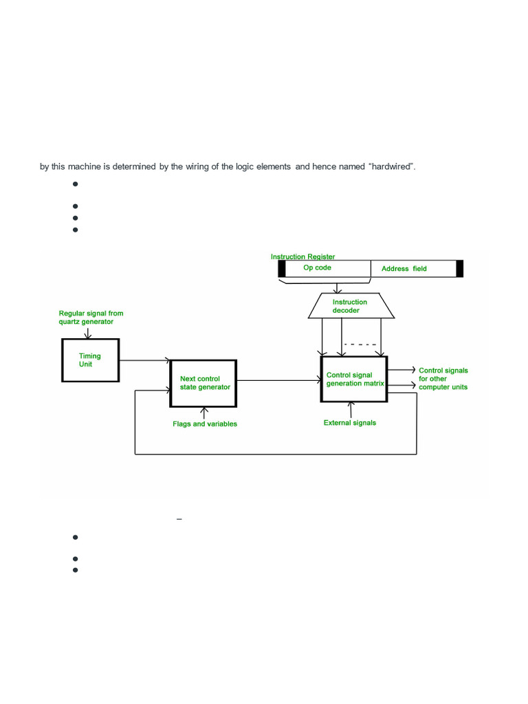 COA _HARDWIRED VS MICROPROGRAMMED | PDF | Computer Engineering | Computer Architecture