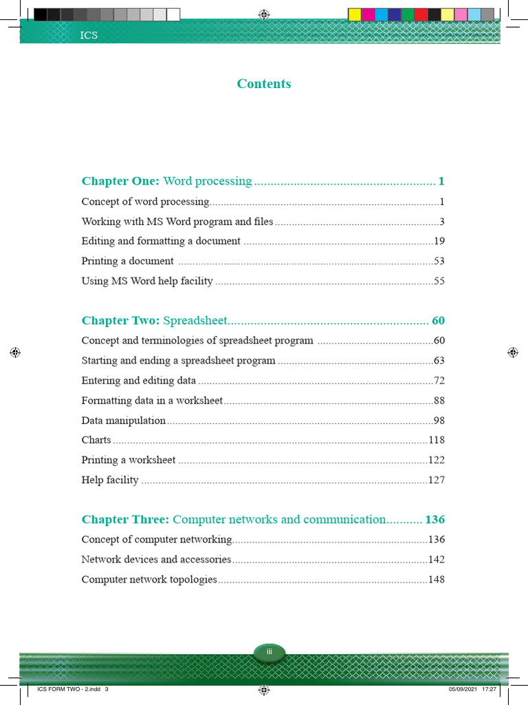 ICT Computer Studies F2 2 | PDF | Microsoft Word | Computer File