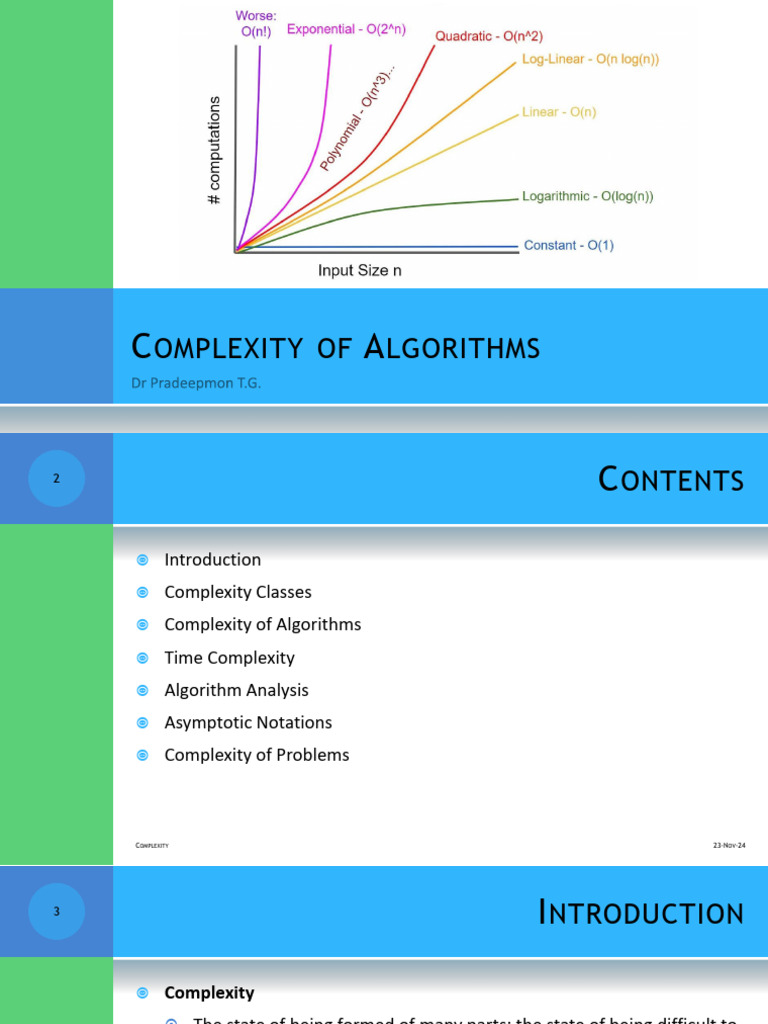 Complexity | PDF | Computational Complexity Theory | Time Complexity Complexity | PDF | Computational Complexity Theory | Time Complexity