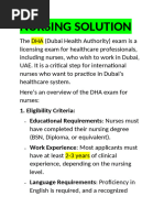 DHA Exam and Exemption Policy Overview | PDF | General Practitioner ...