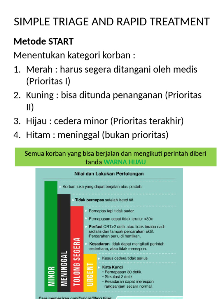 Triage Metode Start | PDF