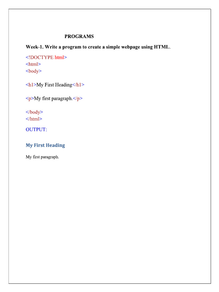 FSD Lab Manual | PDF