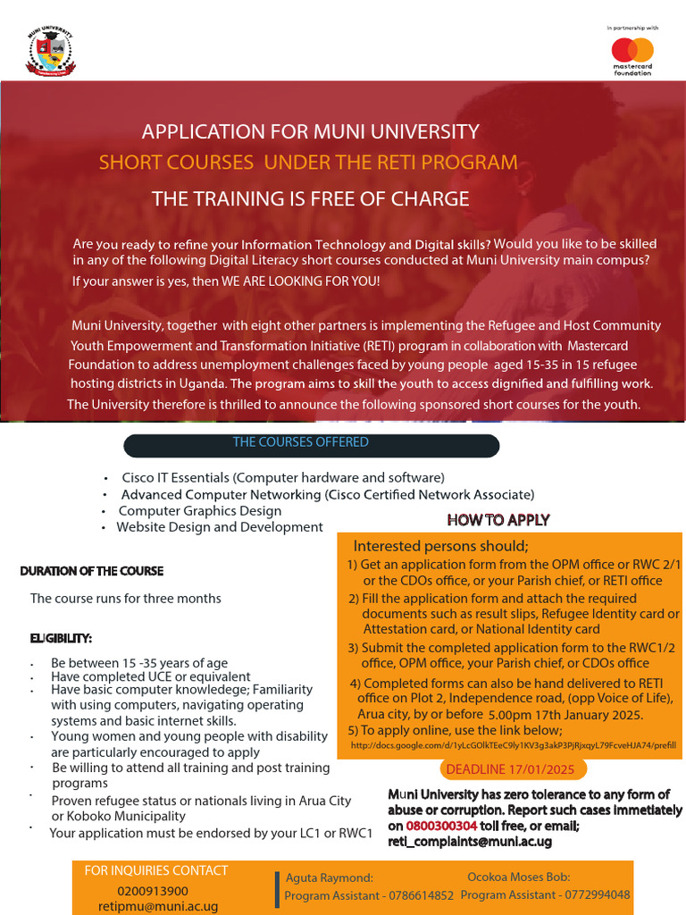 MU Advert 2 Digital Literacy | PDF