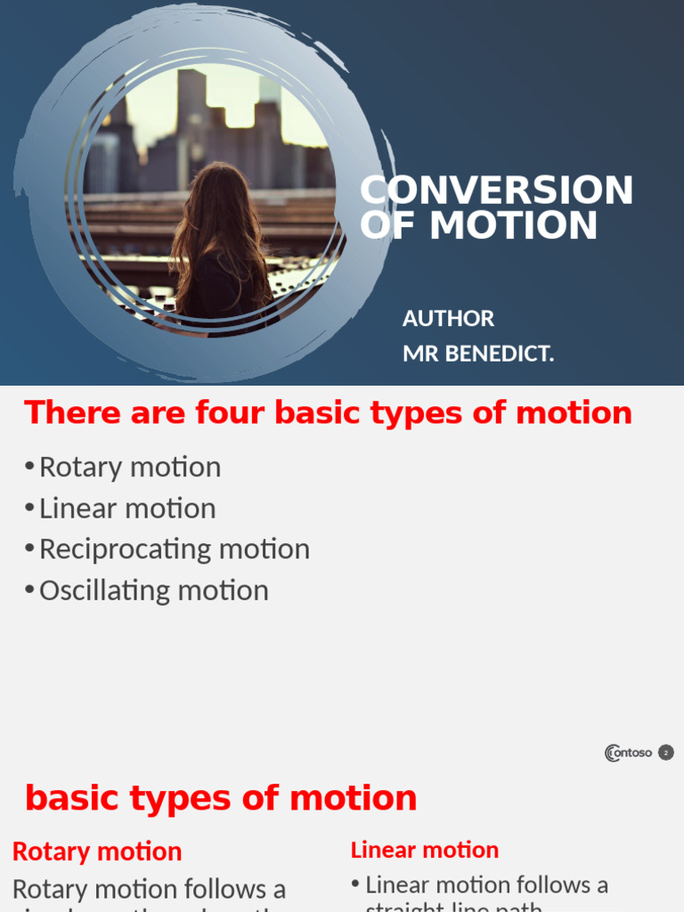 Conversion of Motion | PDF | Motion (Physics) | Mechanical Engineering