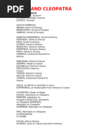 Antony and Cleopatra, by William Shakespeare | PDF | Mark Antony ...