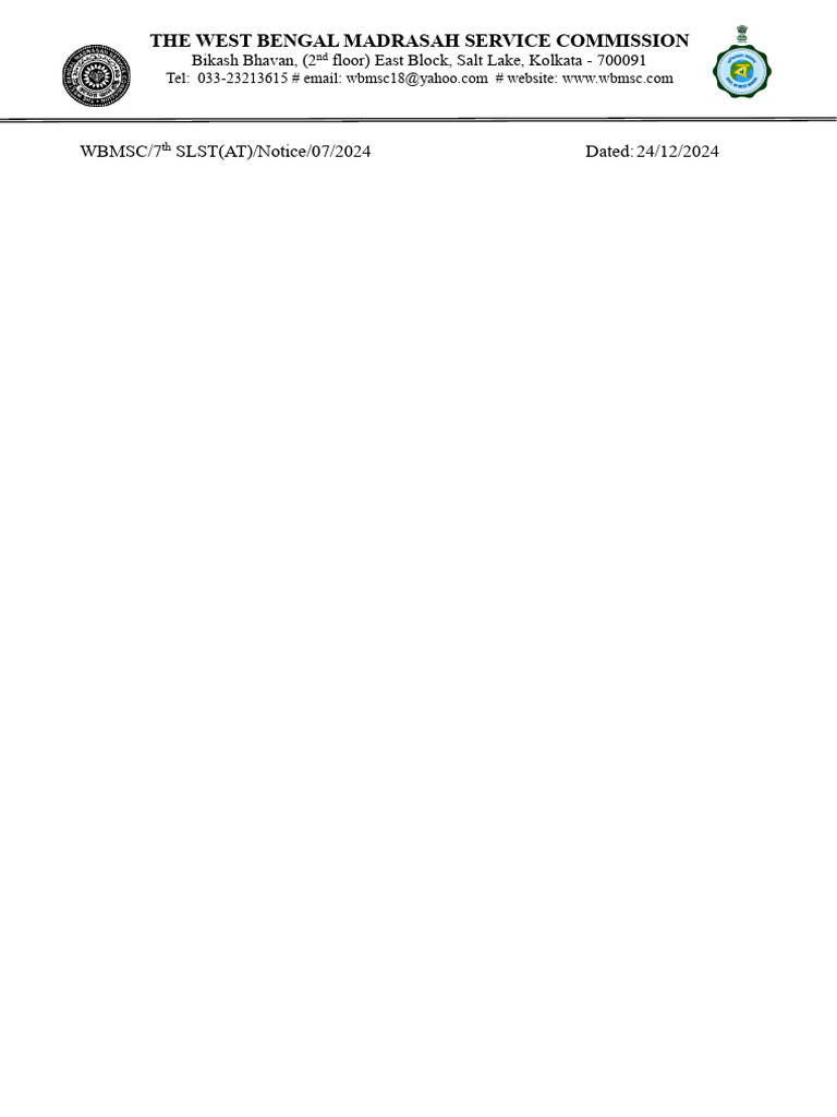 Notice-Clarification Research Purpose | PDF