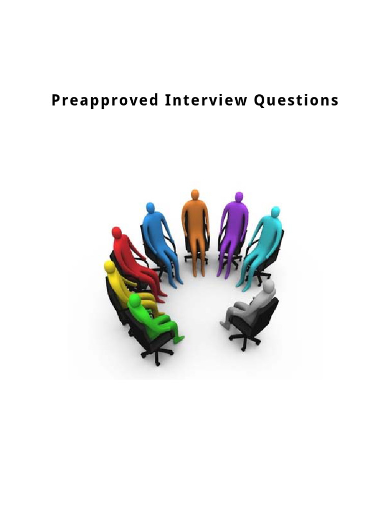 Preapproved Interview Questions | PDF | Accuracy And Precision ...
