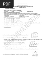 CBSE Class 2 Maths Practice Worksheets (124) - Shapes | PDF | Shape | Sphere
