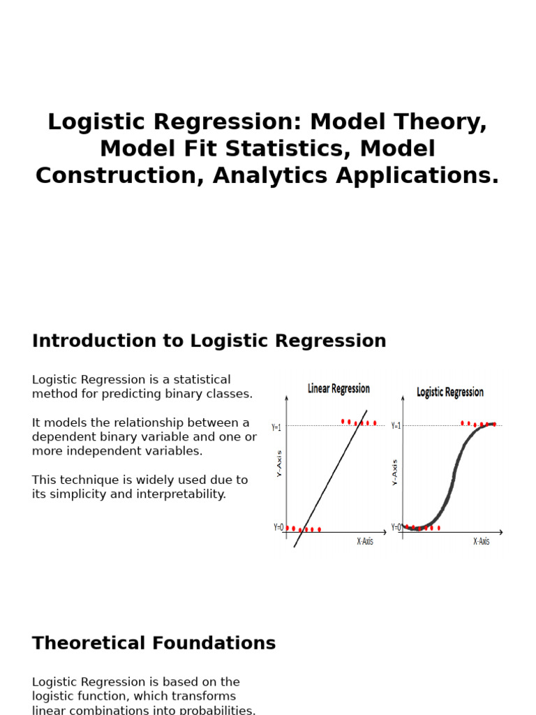 Unit 3-2 | PDF | Logistic Regression | Regression Analysis