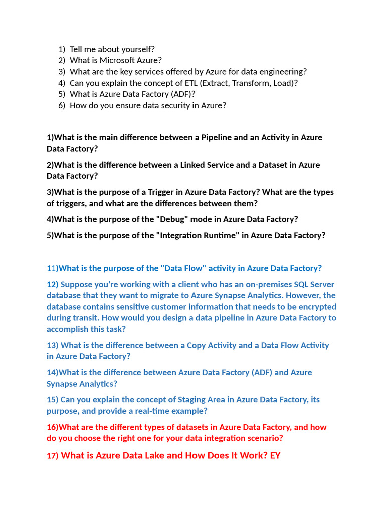 ADF Question Only For Your Practice Ramya | PDF