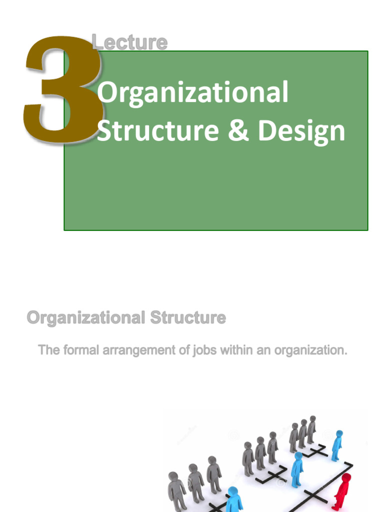 Organizational Structure & Design | PDF | Organizational Structure ...