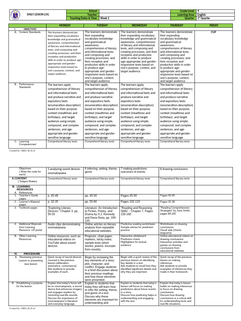 ENGLISH Q1 2 | PDF | Reading Comprehension | Human Communication